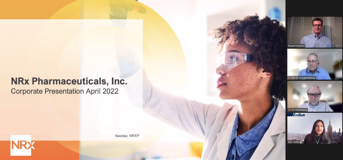 NRx Pharmaceuticals’ Interim CEO Presentation at 21st Annual Needham ...